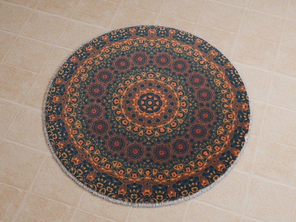 Persian Design Rug | Beds models | BlenderKit