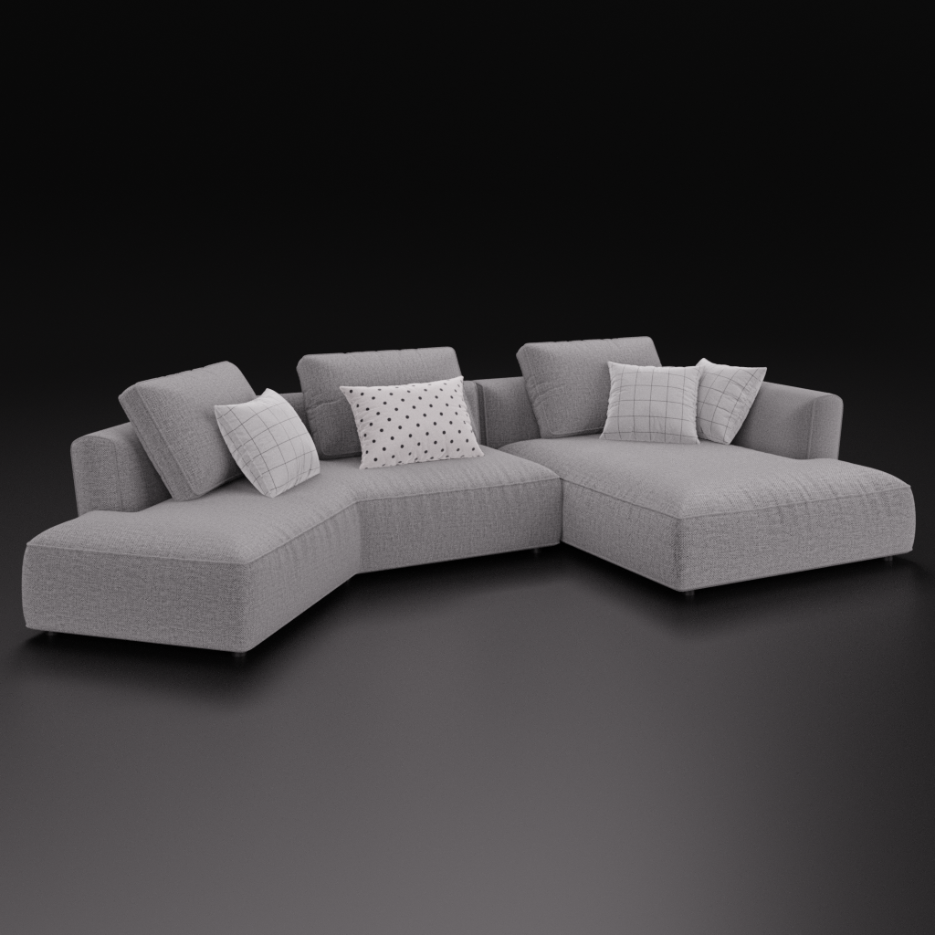 Sofa Sengu Bold | Sofas models | BlenderKit