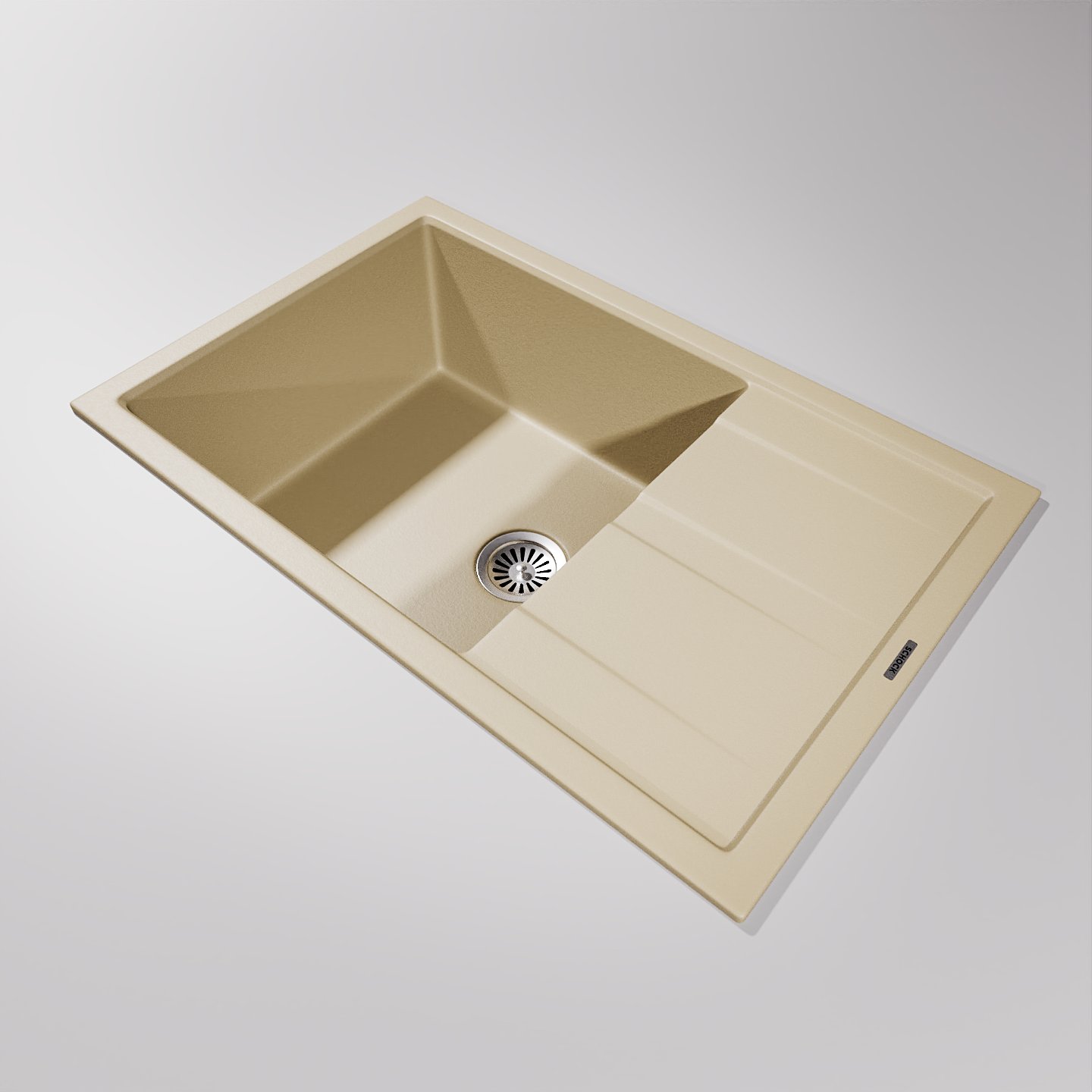 SCHOCK Manhattan D100LS Moonstone | Kitchen Sinks models | BlenderKit