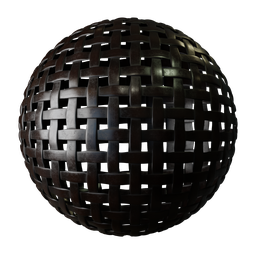 Wicker Plaited Single Open Weave | FREE wood materials | BlenderKit