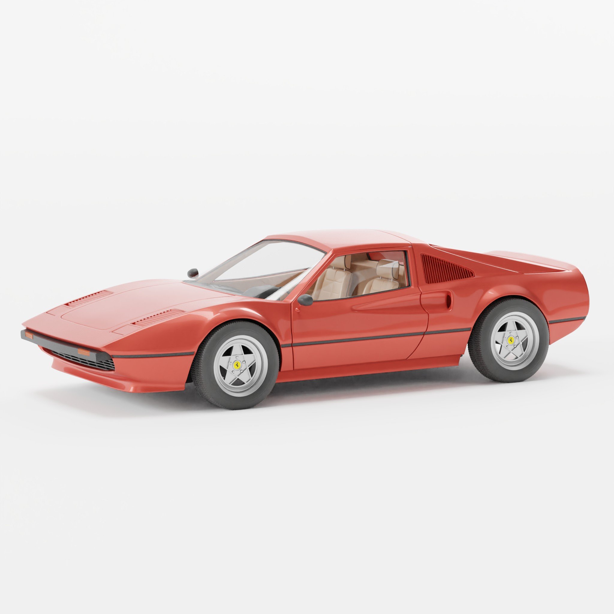 Ferrari308 | 3D Standard models | BlenderKit