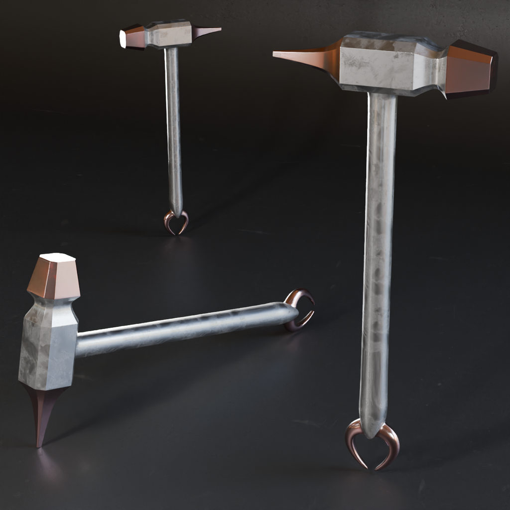 MK BaseMesh mace-05 | Historical Weapons models | BlenderKit