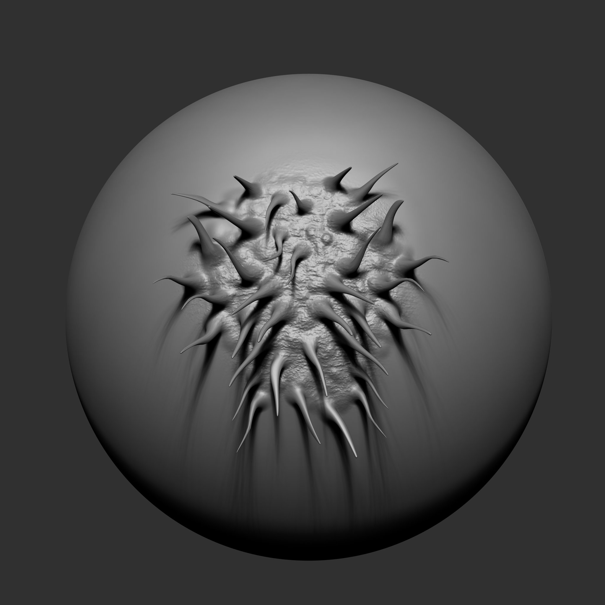 NS Alien Creature Small Tentacles | skin brushes | BlenderKit