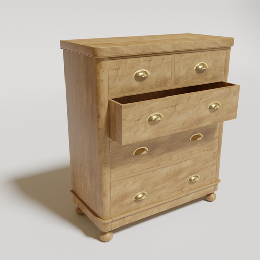 Chest of Drawers | Sideboard & Drawers models | BlenderKit