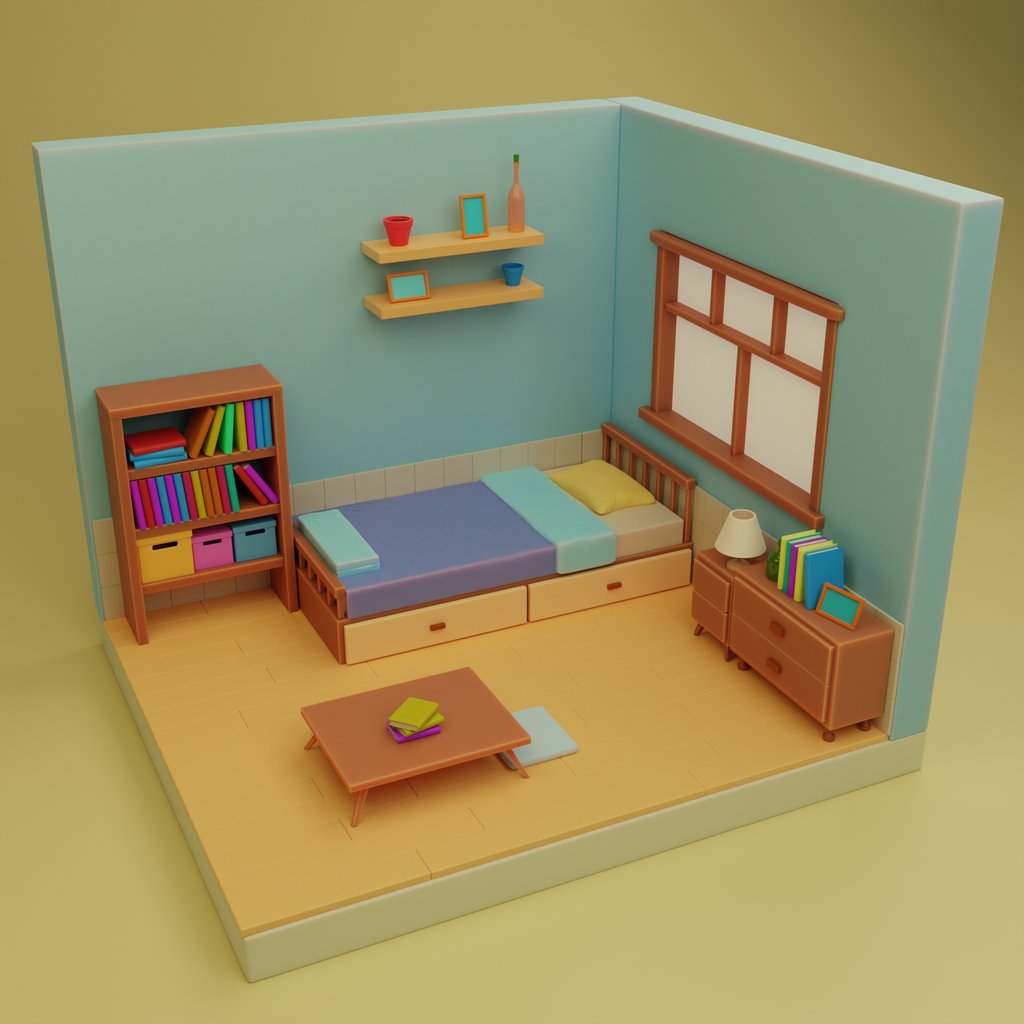 BlenderKit | Download the Room model