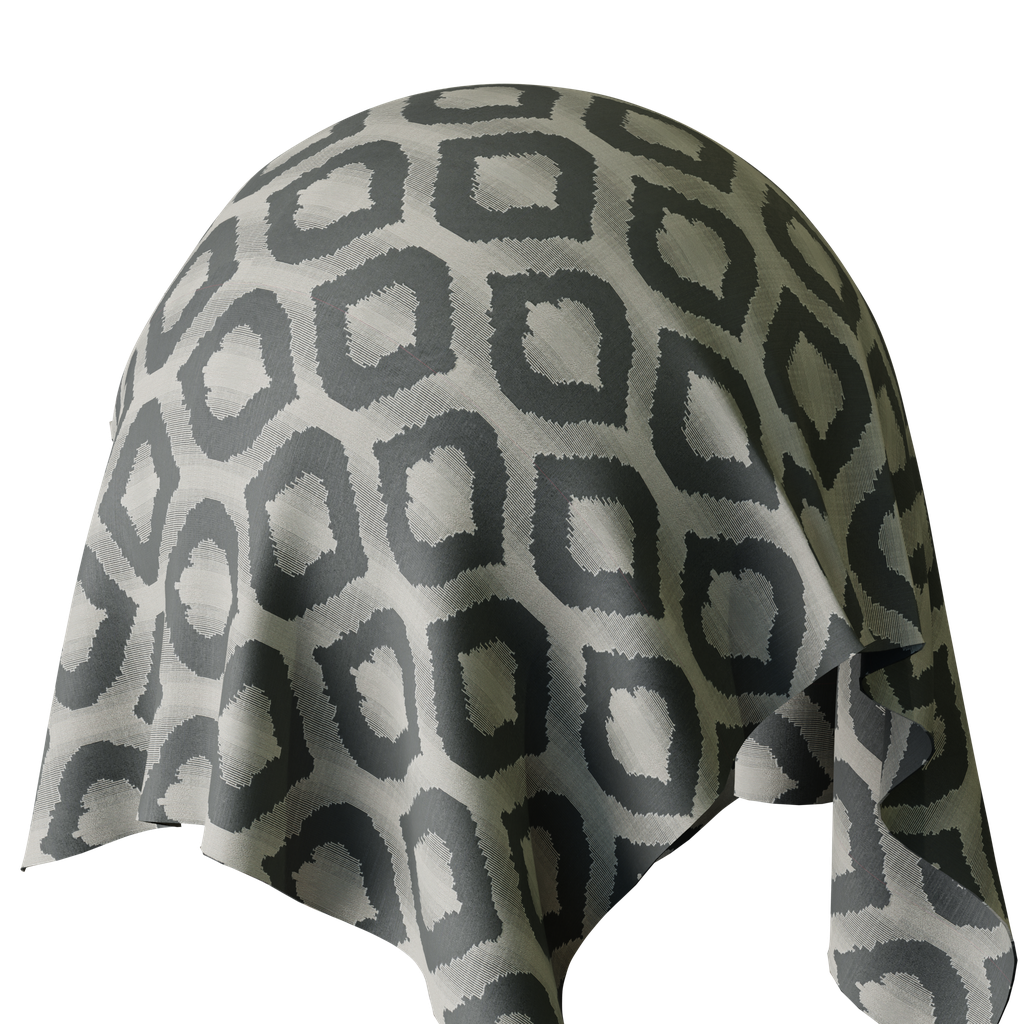 Ornamental Natural Sheer | FREE Sheer Fabric 3D Materials materials ...