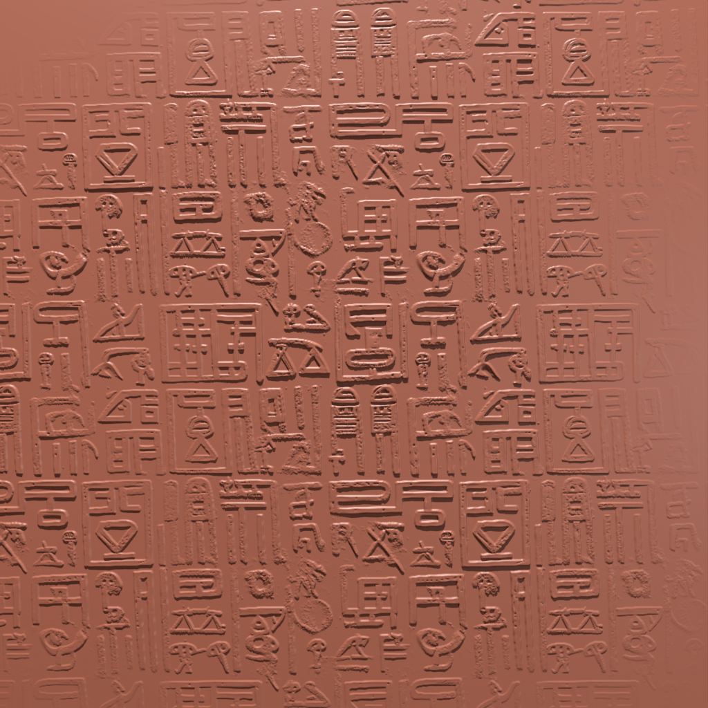Ancient Sandstone Runes - 01 | pattern brushes | BlenderKit