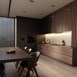 Luxury kitchen design | Interior scenes | BlenderKit