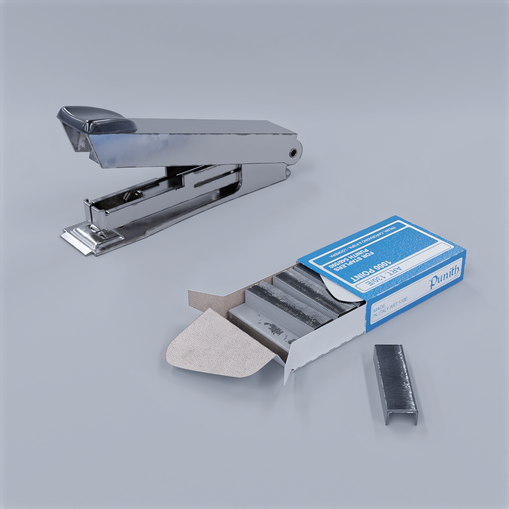 Set stapler | Desks models | BlenderKit