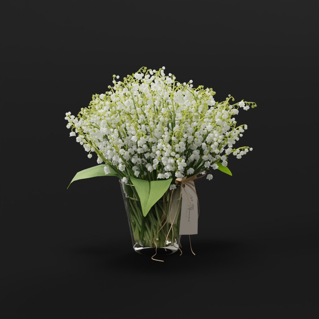 White Lily | Indoor Plants models | BlenderKit