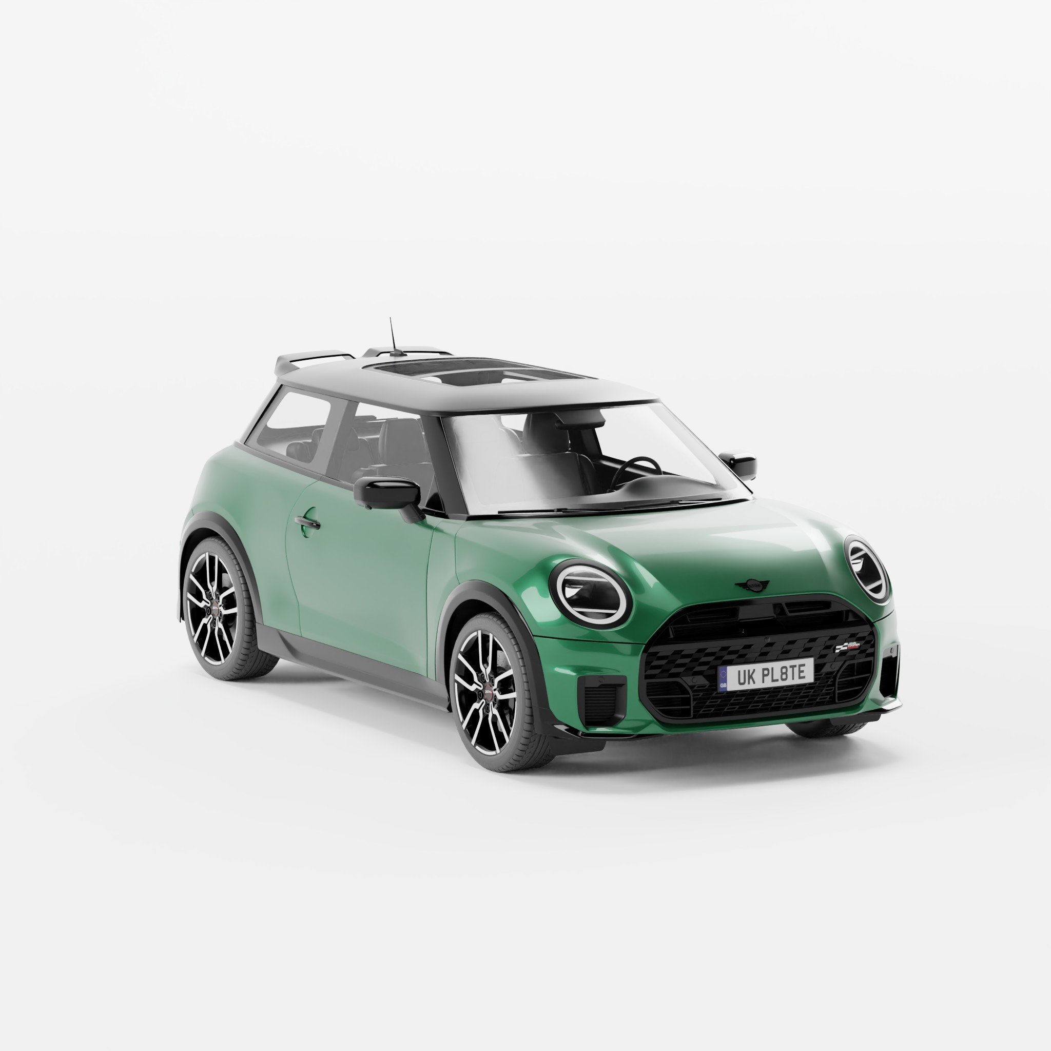 MINI Cooper S JCW 2024 | Modern Cars models | BlenderKit