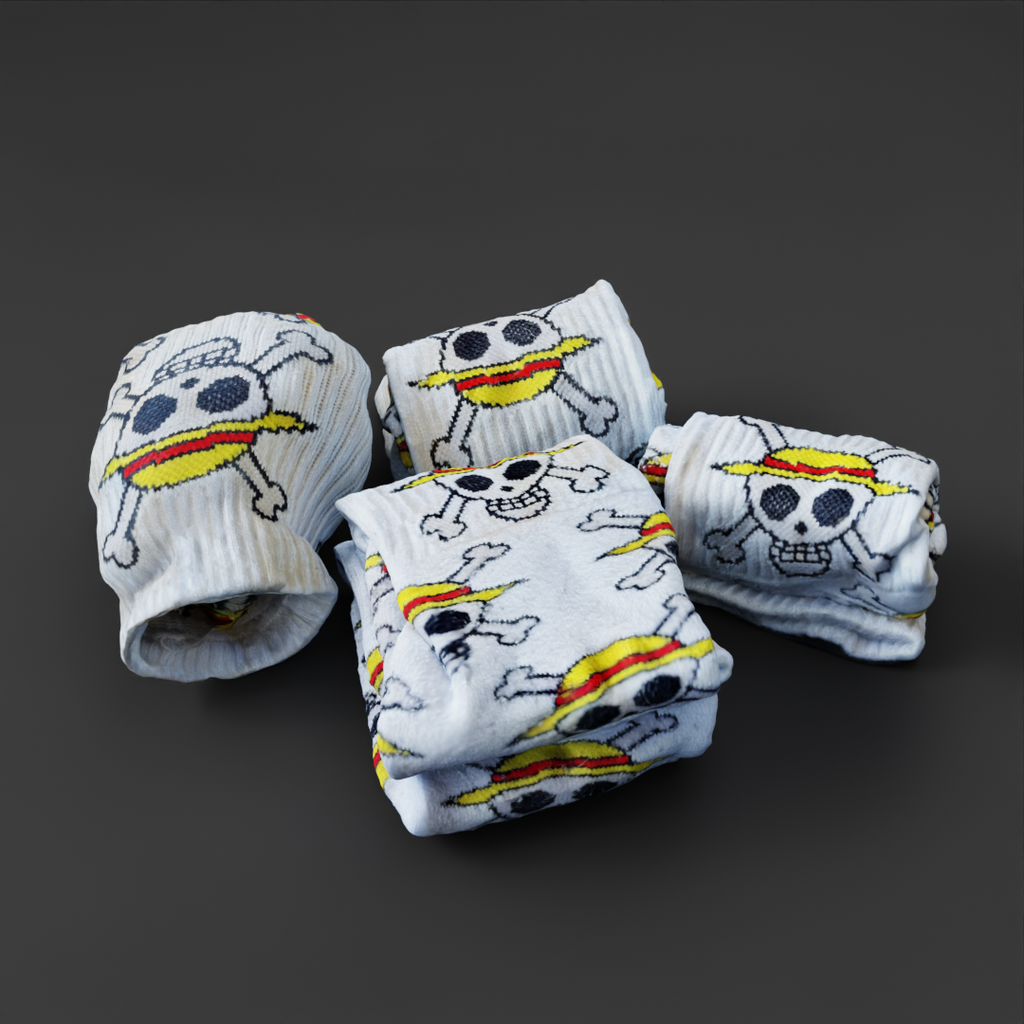 Folded Socks | Fabrics models | BlenderKit