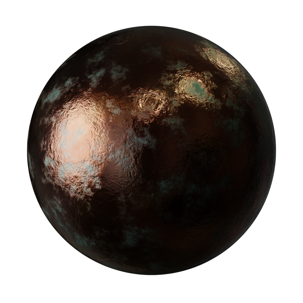 Procedural Copper Material | FREE metal materials | BlenderKit