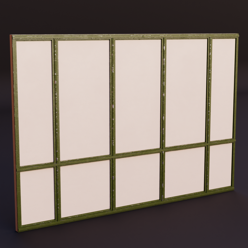 Modular Wall | 3D Panels models | BlenderKit