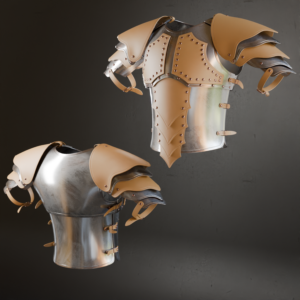 MK Armor BaseMesh-020 | Historical Weapons models | BlenderKit