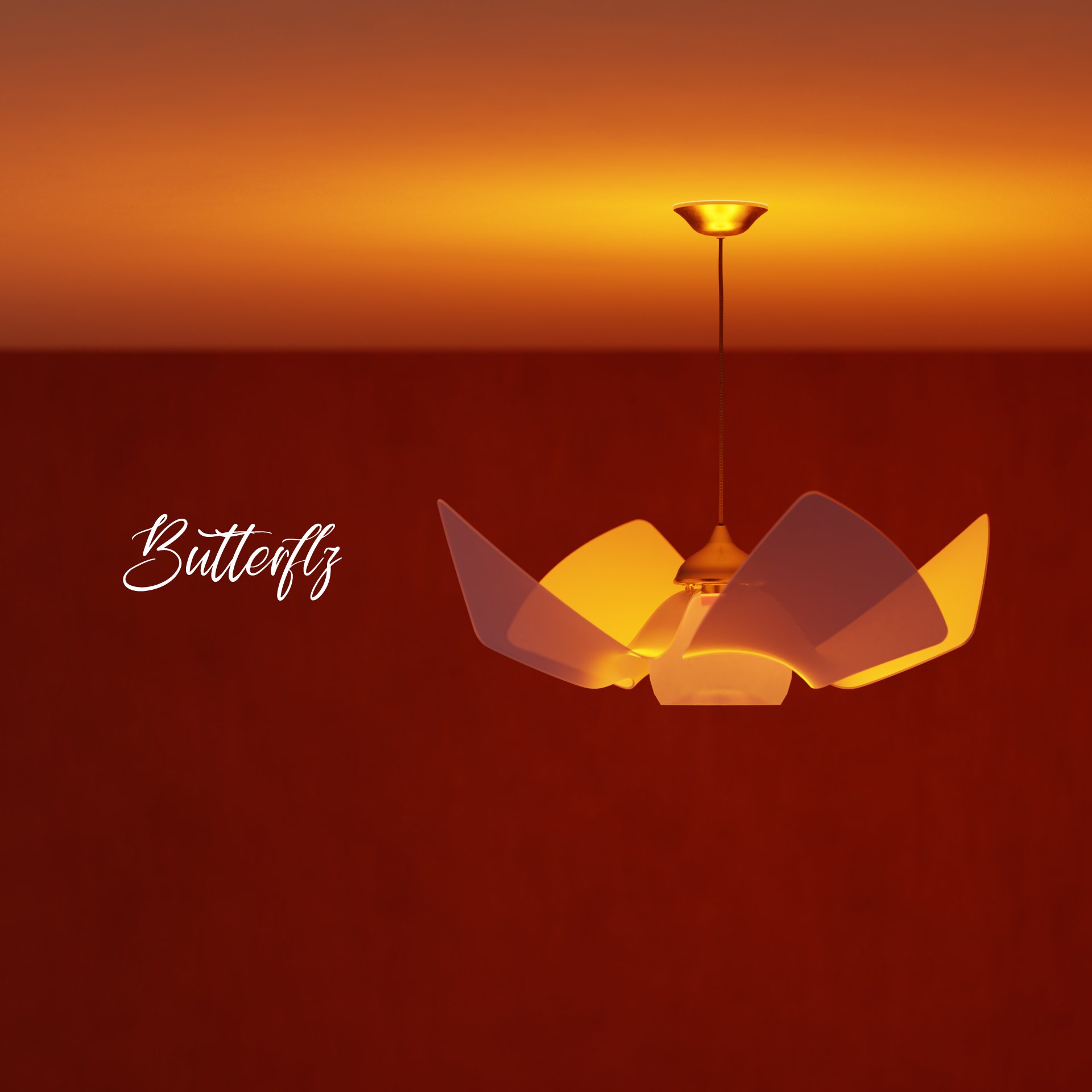 Butterfly lamp | Lights models | BlenderKit