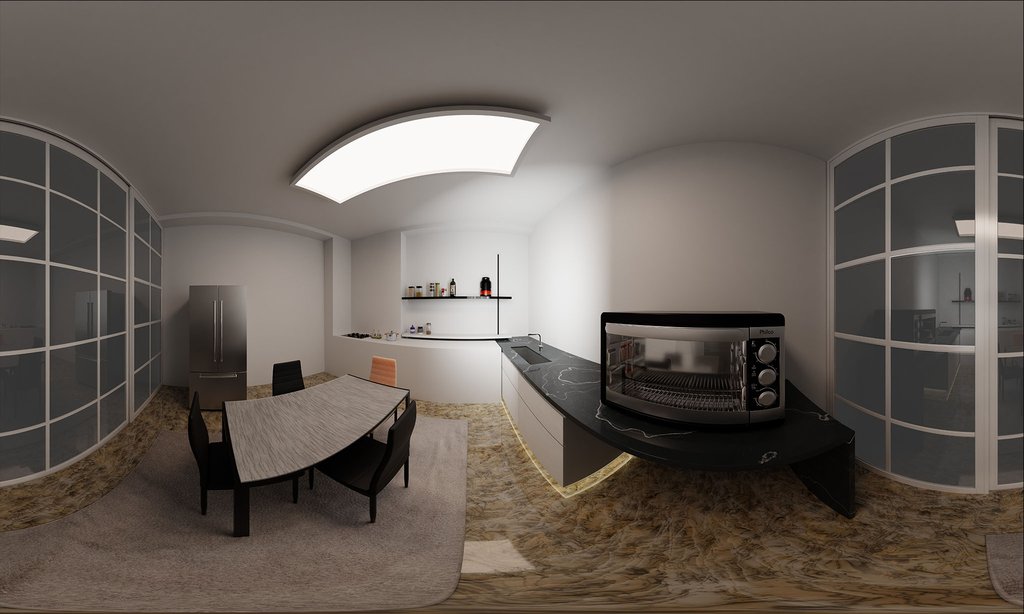 Modern Kitchen Dining | Interiors HDRis | BlenderKit