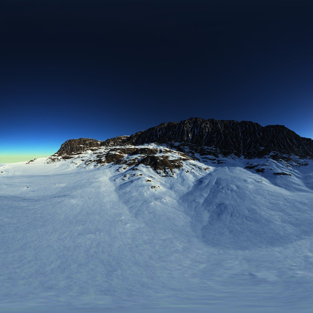 BlenderKit | Download the FREE Snowy mountain hdr