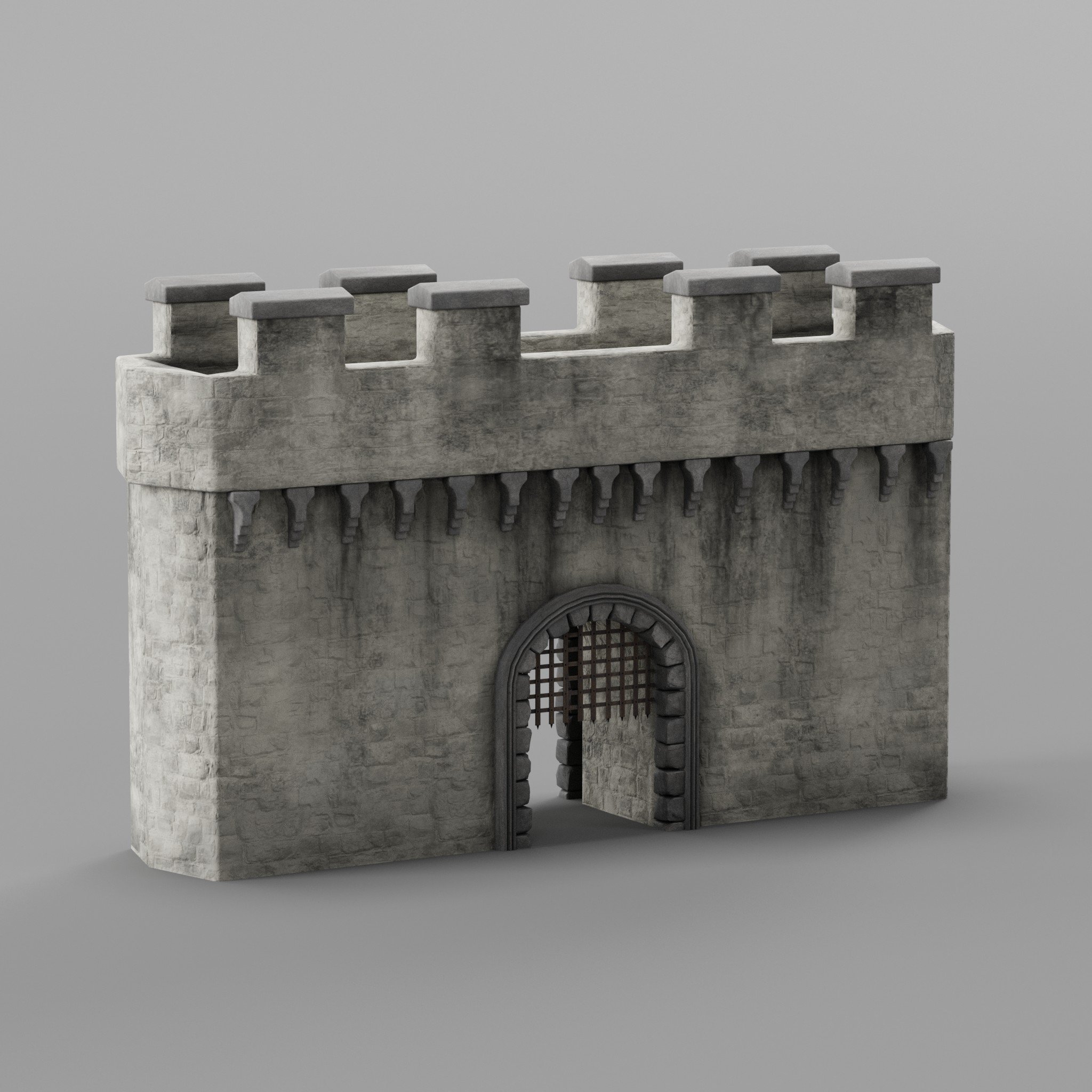 Gate Entrance | Historic Buildings models | BlenderKit