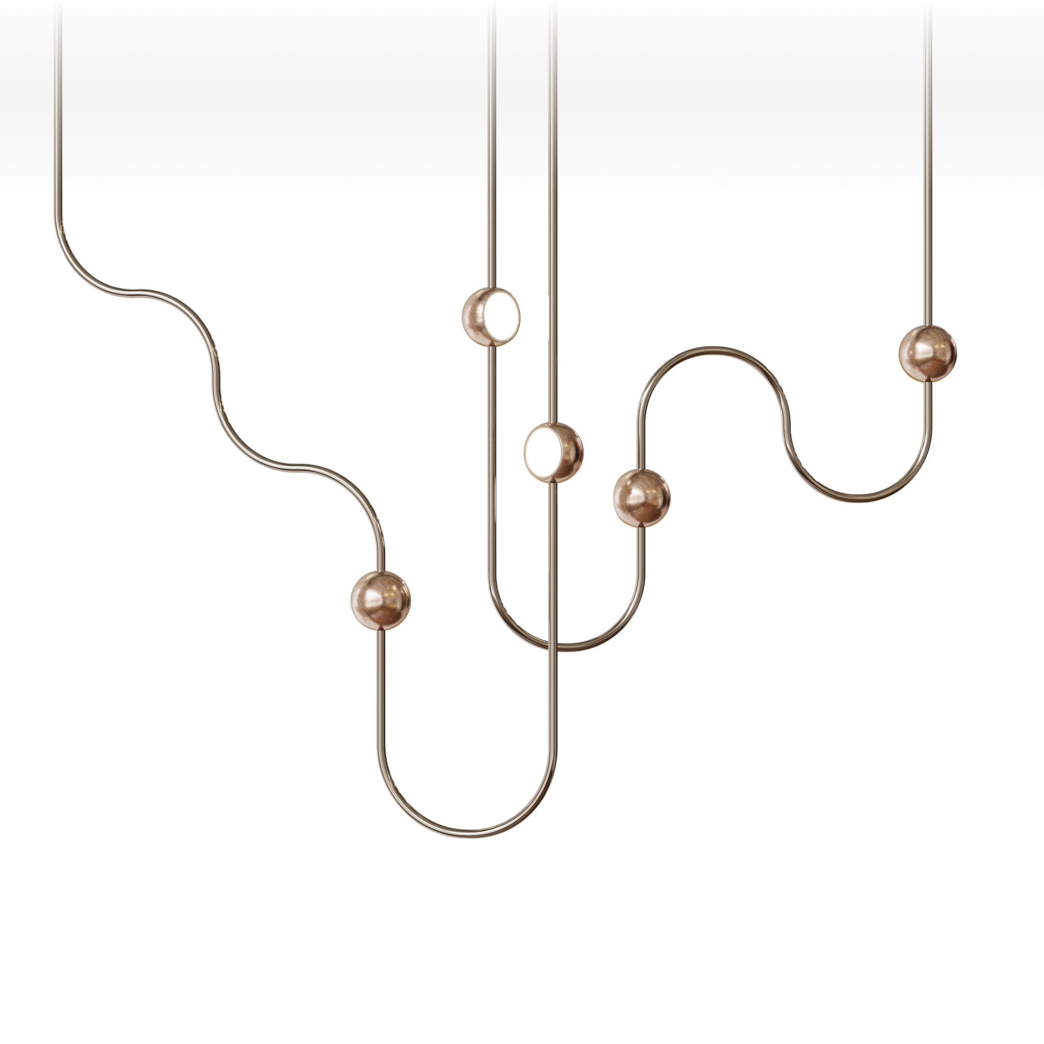 Dia Contemporary LED Chandelier | Ceiling Lights models | BlenderKit
