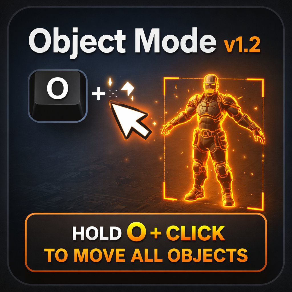 Object Mode v1.2 – Hierarchy Selection | FREE Object add-ons | BlenderKit