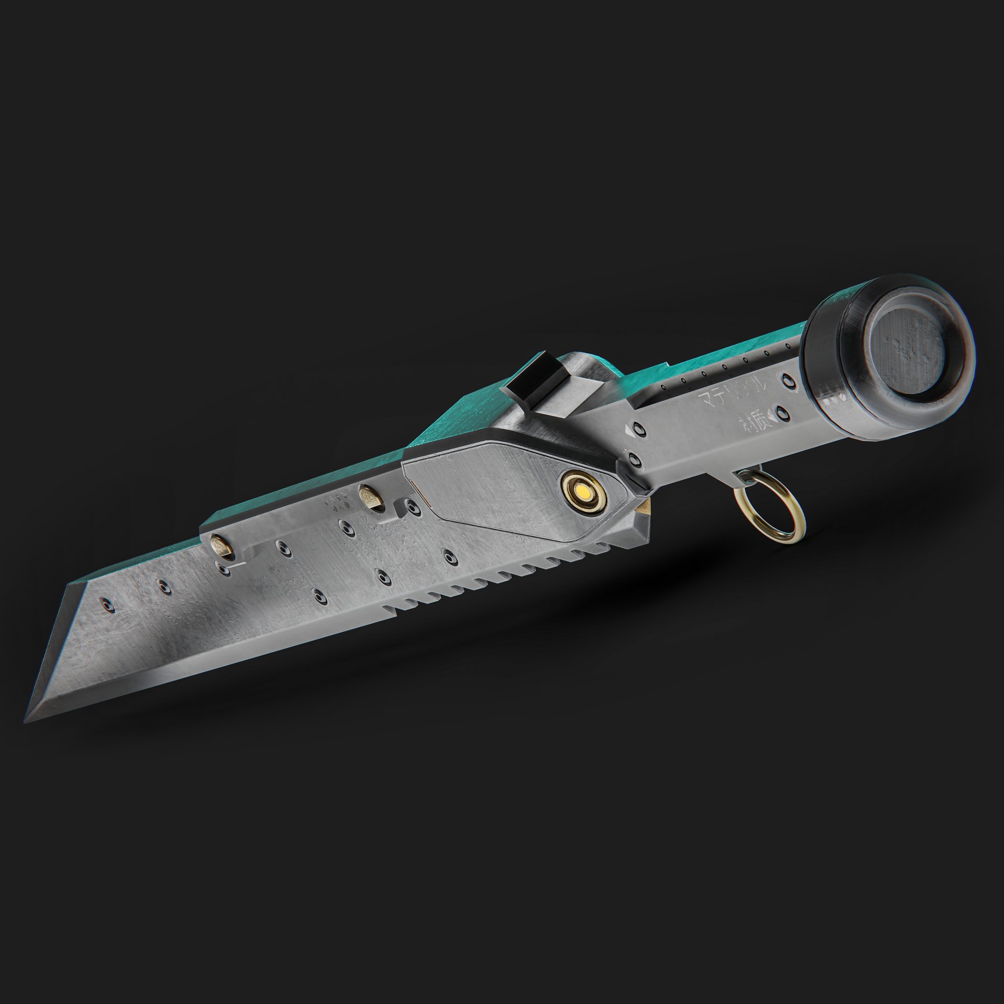 SciFi Sword | Sci-Fi Weapons models | BlenderKit