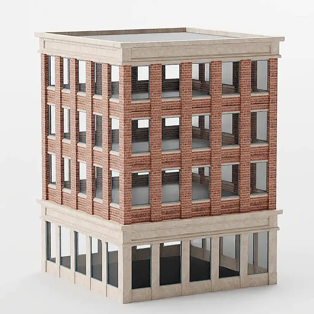 Victorian Building | Commercial Buildings models | BlenderKit