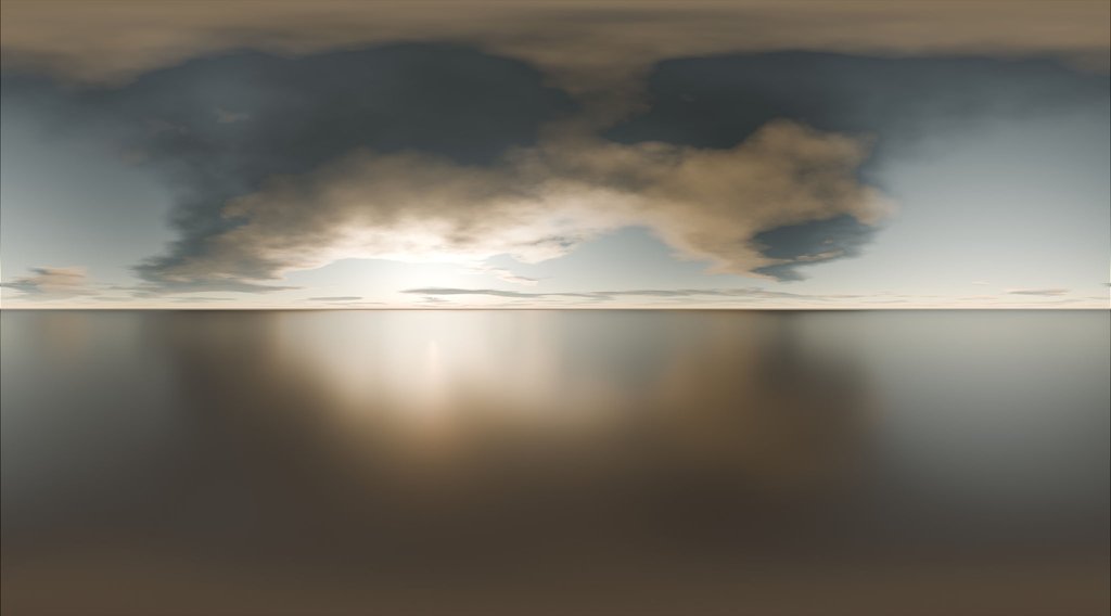 Golden Cloud Horizon | Nature HDRis | BlenderKit