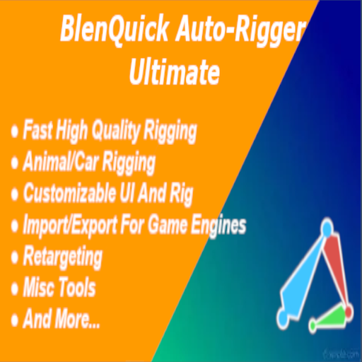 BlenQuick Auto-Rigger Ultimate V2.5.10 | BlenderKit
