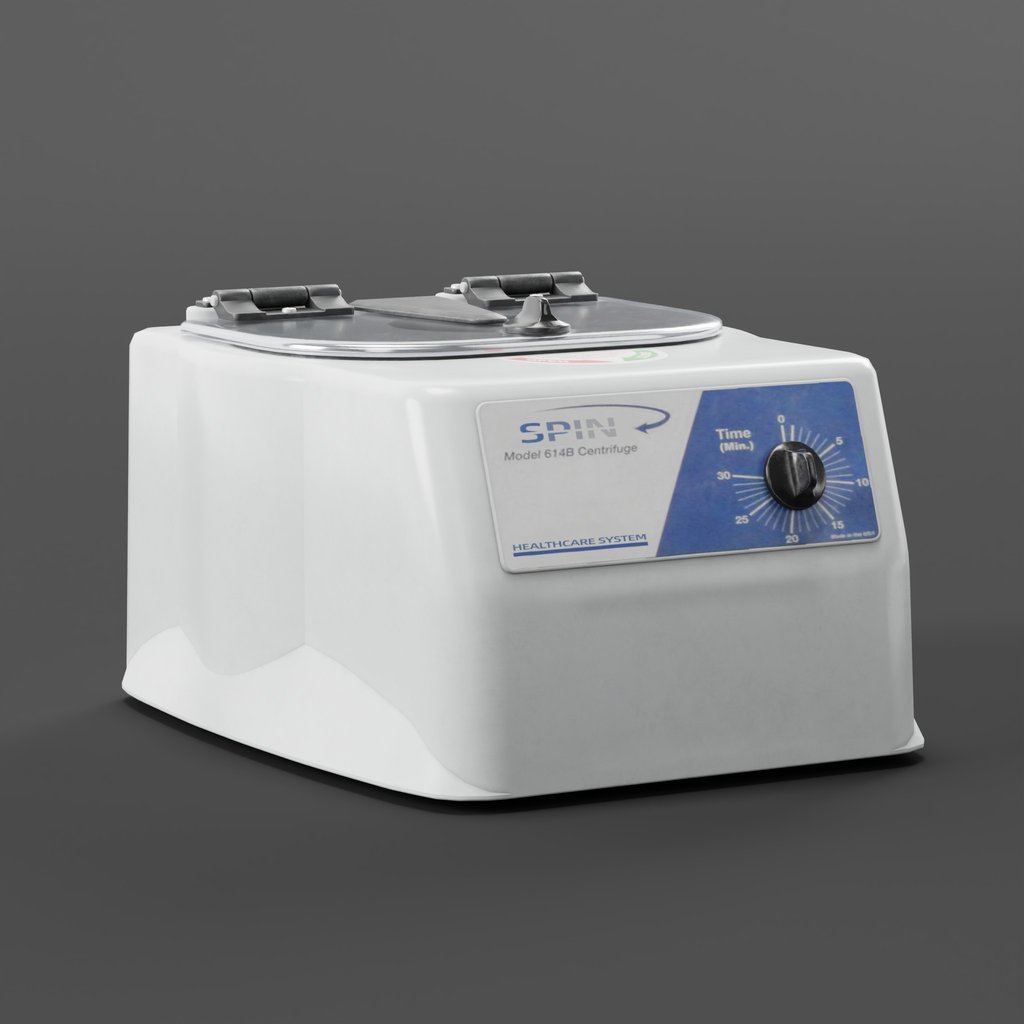 Vile Centrifuge | Lab Equipment models | BlenderKit