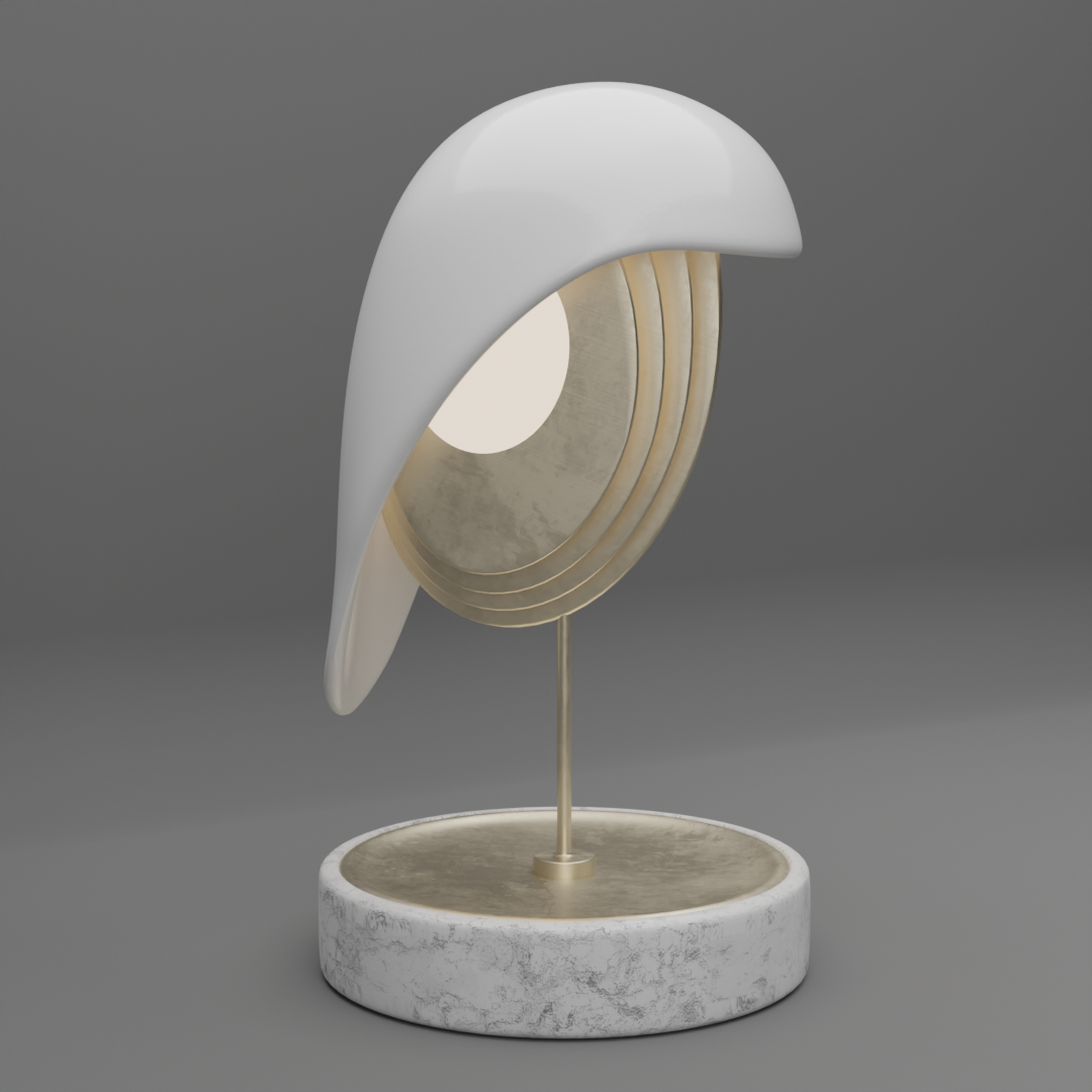 Bird Shape Lamp Shade | Table Lamps models | BlenderKit