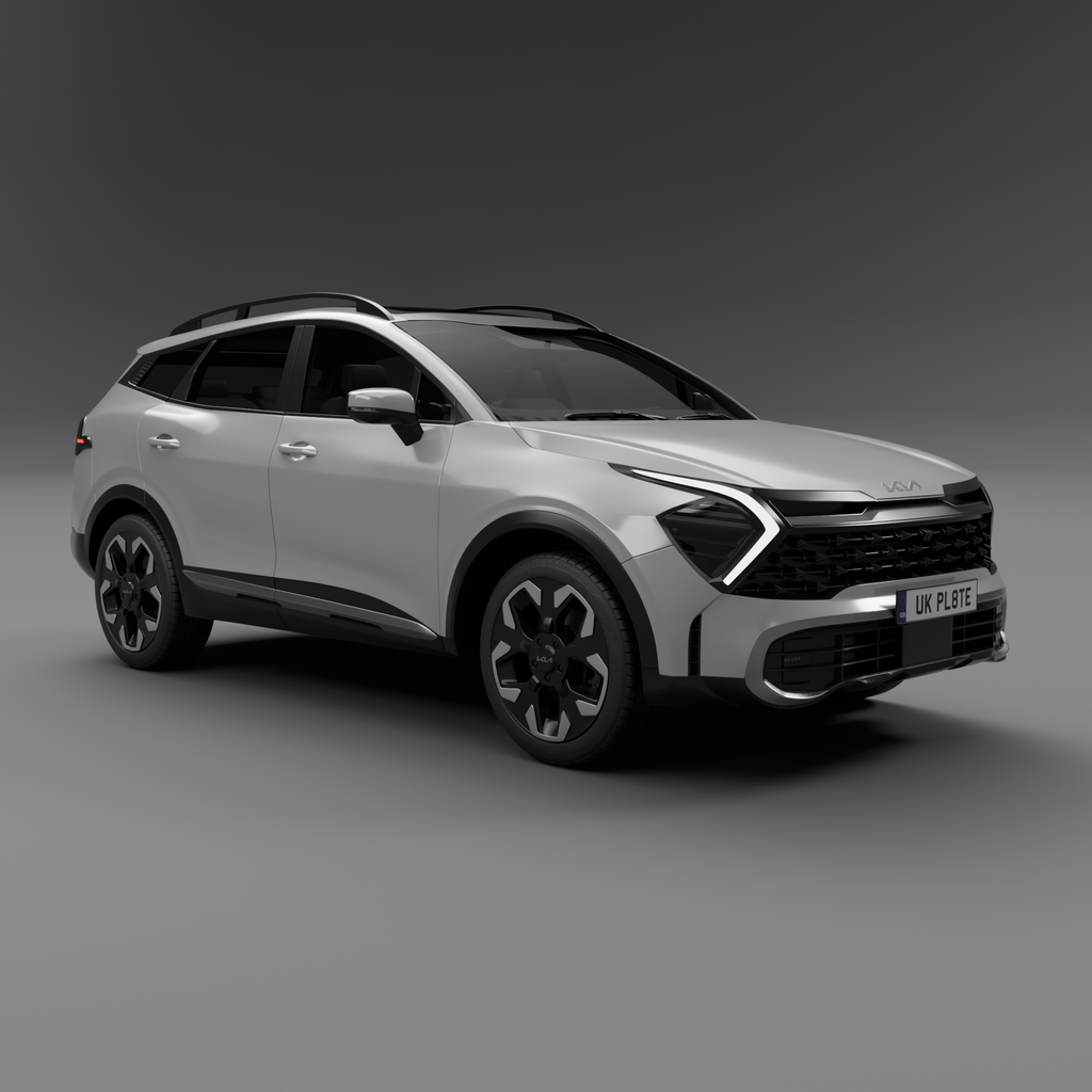 Kia Sportage | Modern Cars models | BlenderKit