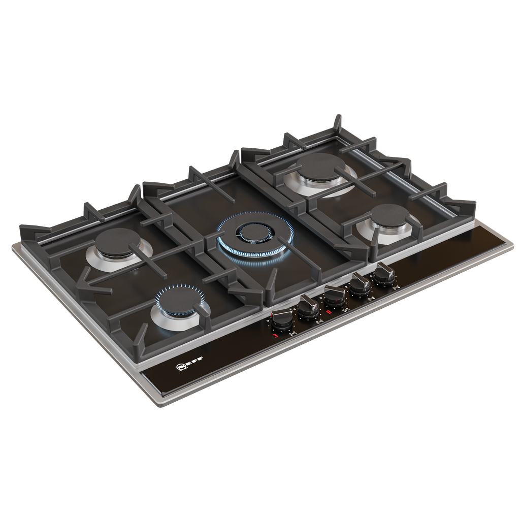 Neff Gas Cooktop | Kitchen Appliances models | BlenderKit