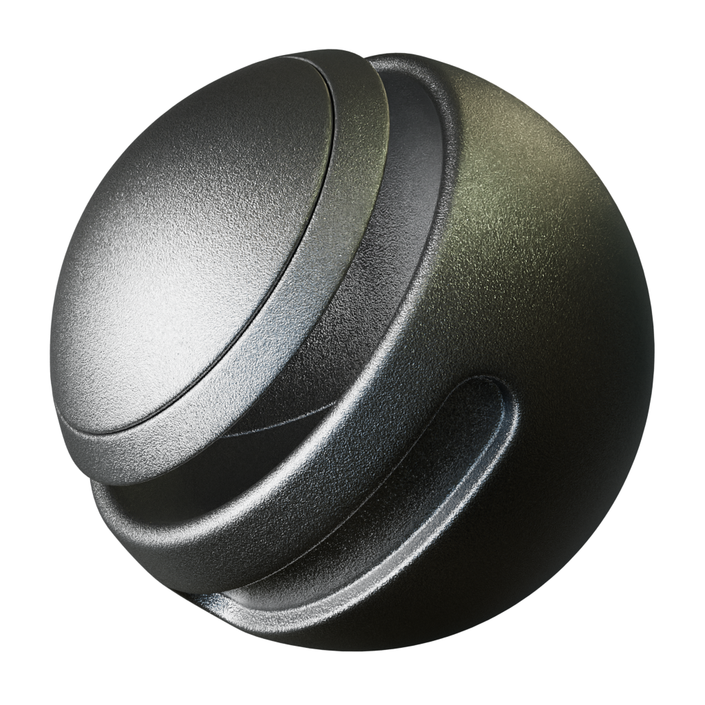 Sandblasted tin | FREE metal materials | Blendkit