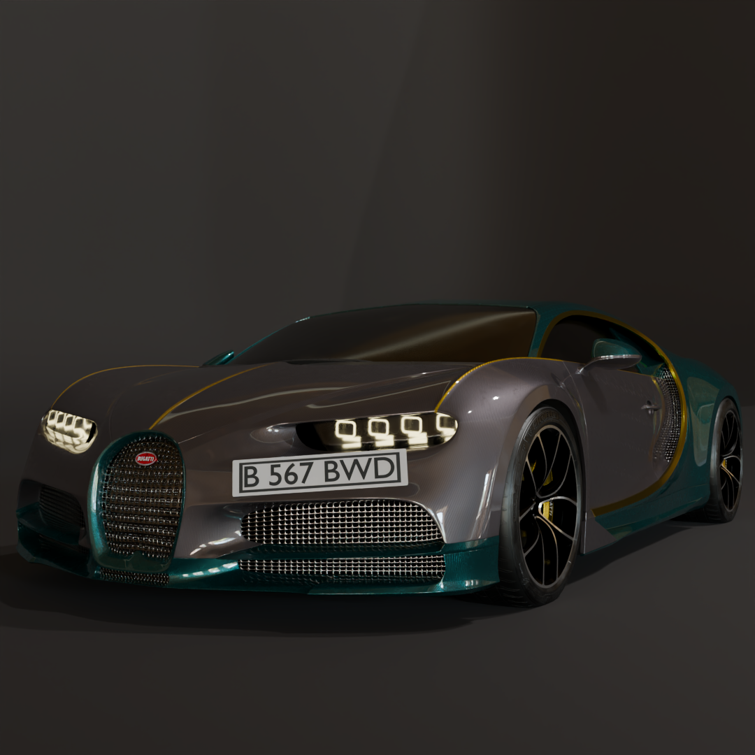 Bugatti Chiron | FREE Luxury Cars models | BlenderKit
