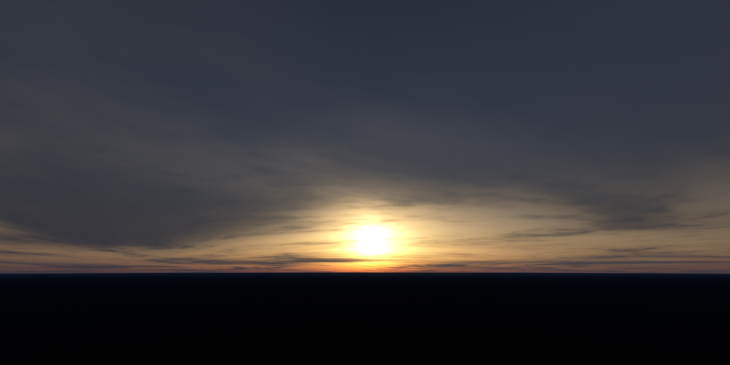Cloudy Sunset Sky | FREE Nature HDRis | BlenderKit