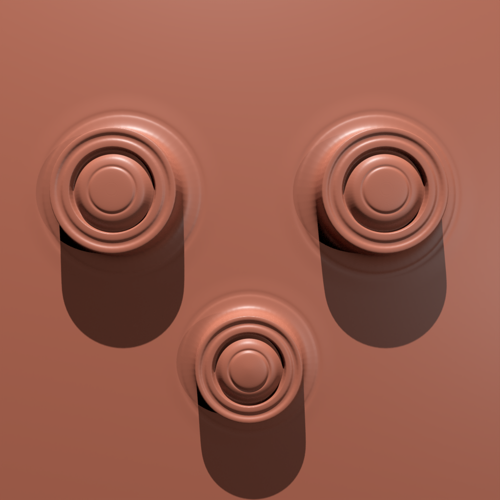 Techno Eyelet Brush - 01 | FREE geometric brushes | BlenderKit