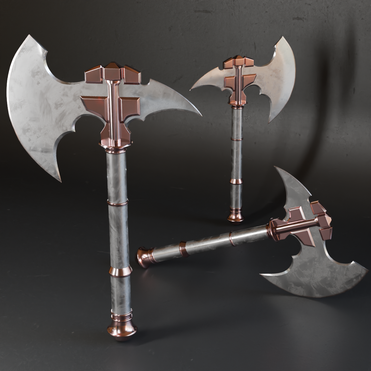 MK Axe lowpoly-007 | Historical Weapons models | BlenderKit