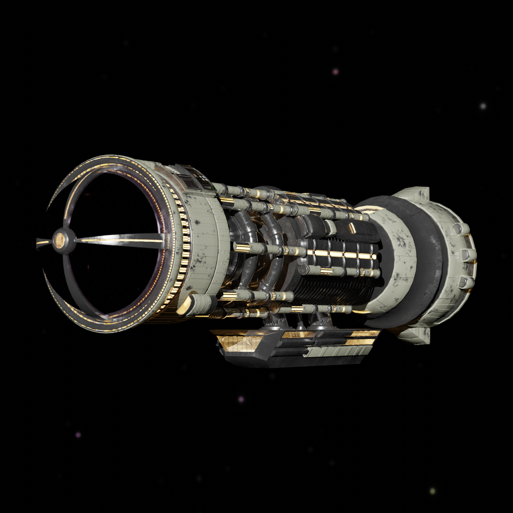StarConnect - Space Express | FREE Spacecraft models | BlenderKit