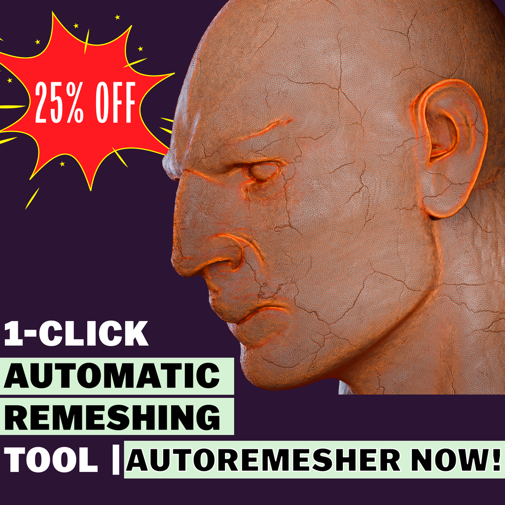Autoremesher NOW! | Automatic Remeshing | BlenderKit