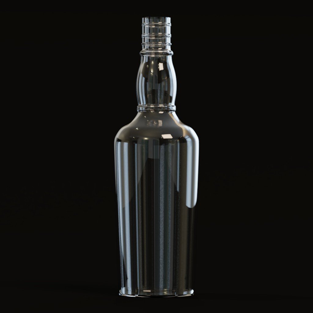 Empty bottle 1.75l | FREE Kitchenware models | BlenderKit