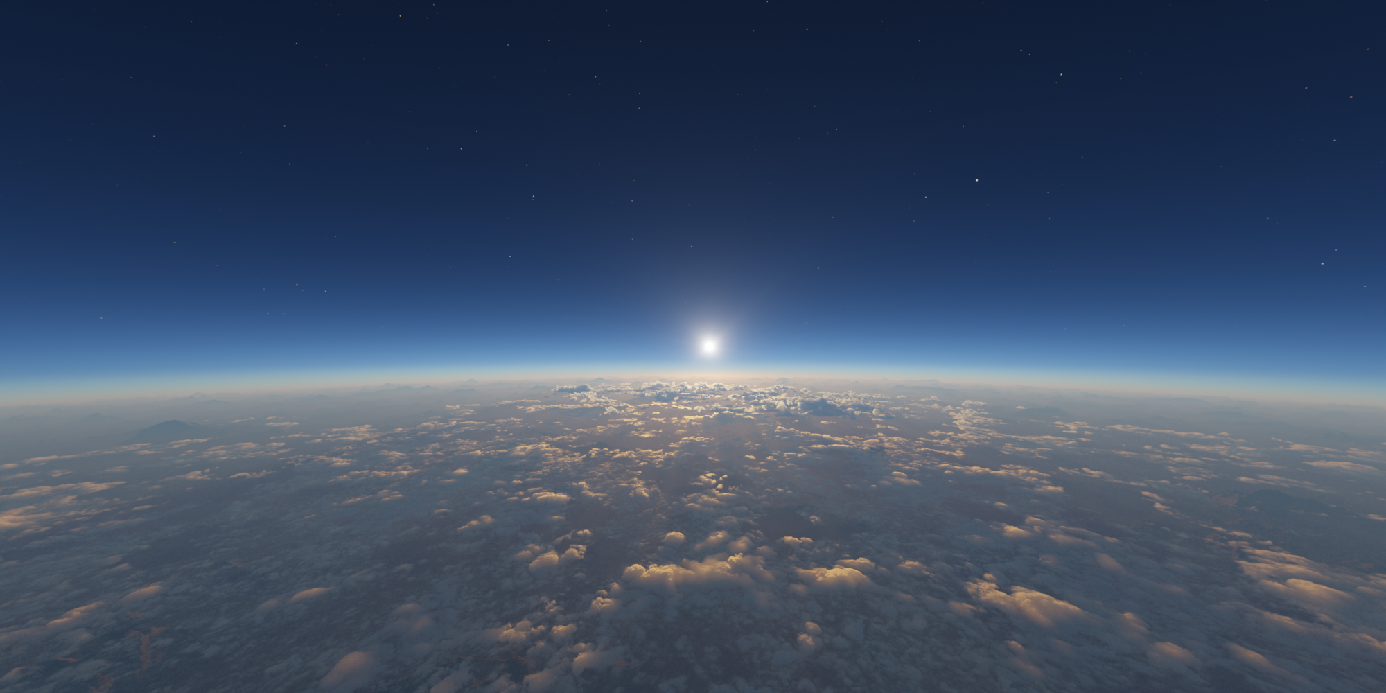 High Altitude Sunset | FREE Nature HDRis | BlenderKit