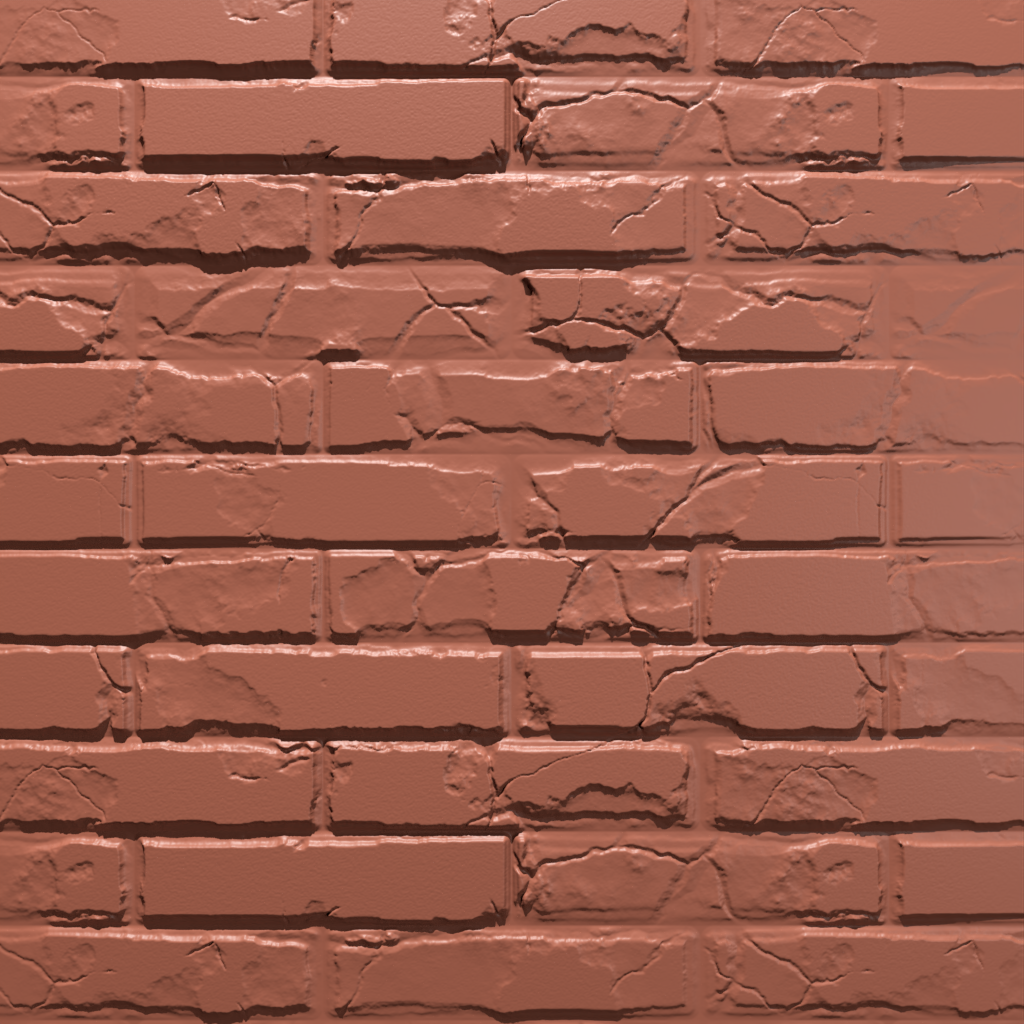 Cracked Bricks - 03 | FREE crack brushes | BlenderKit