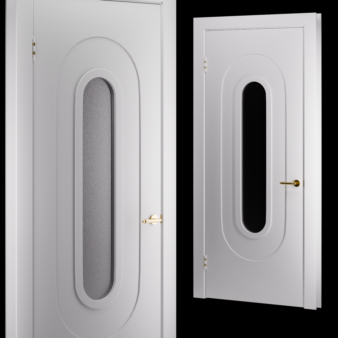 Circle Door | FREE Doors models | BlenderKit