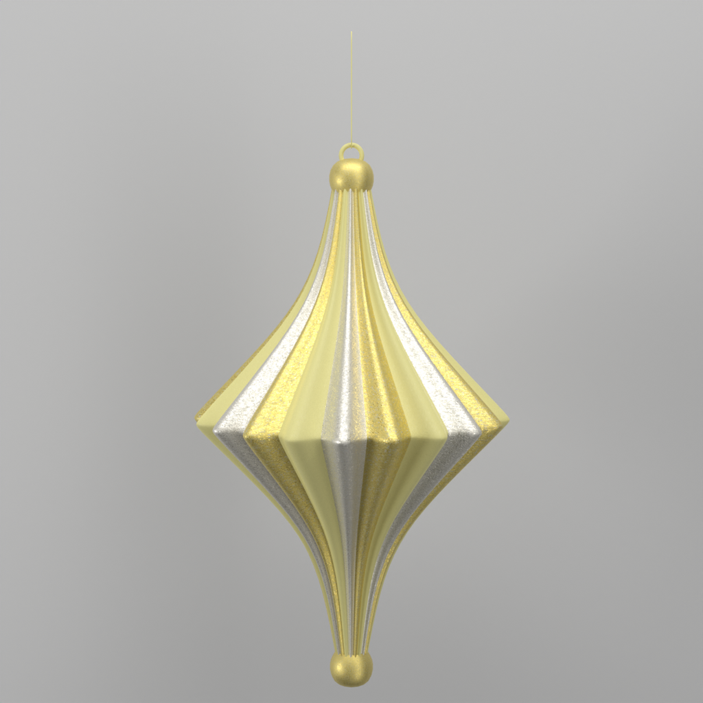 Christmas Ornament Teardrop | Holiday Decorations models | BlenderKit