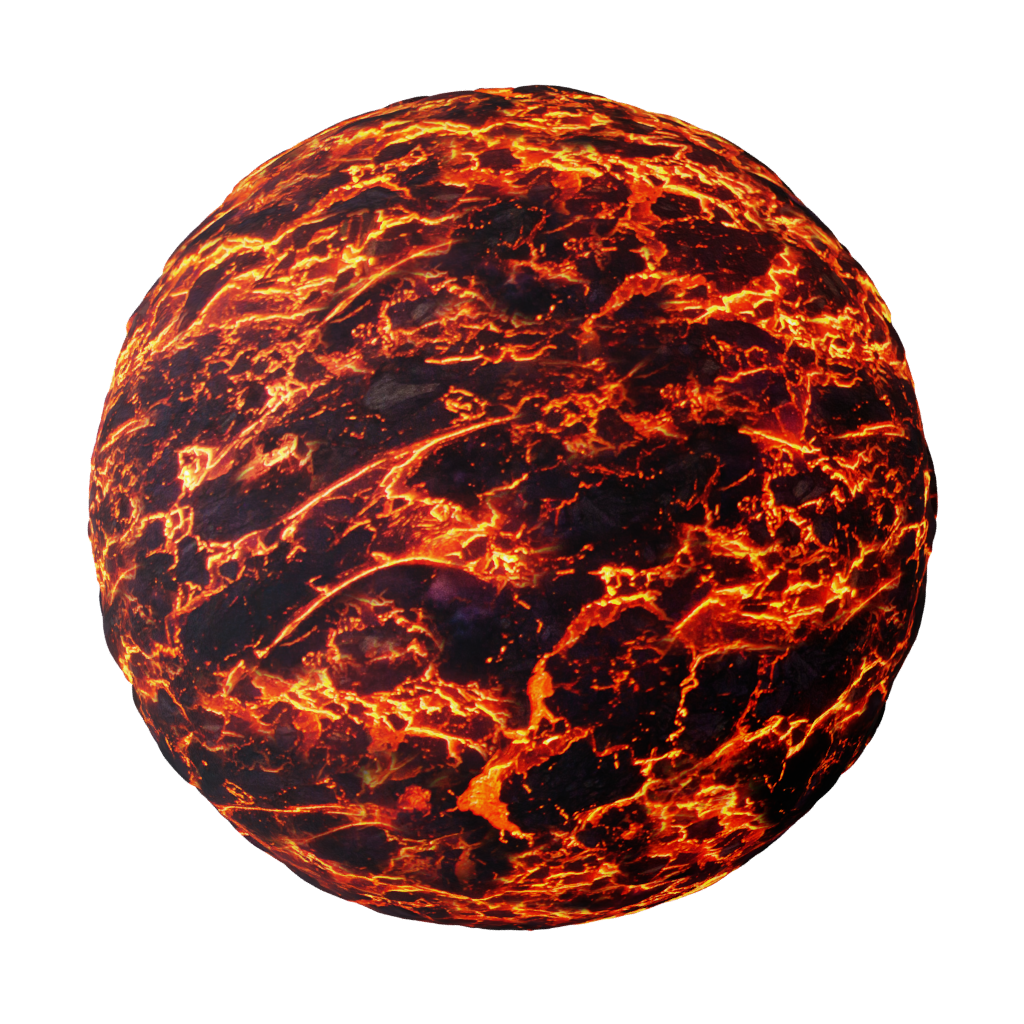 Lava | FREE rock materials | BlenderKit