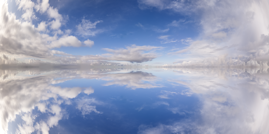 Infinite Real Sky - Cloudy Sunny Day | Nature HDRis | BlenderKit