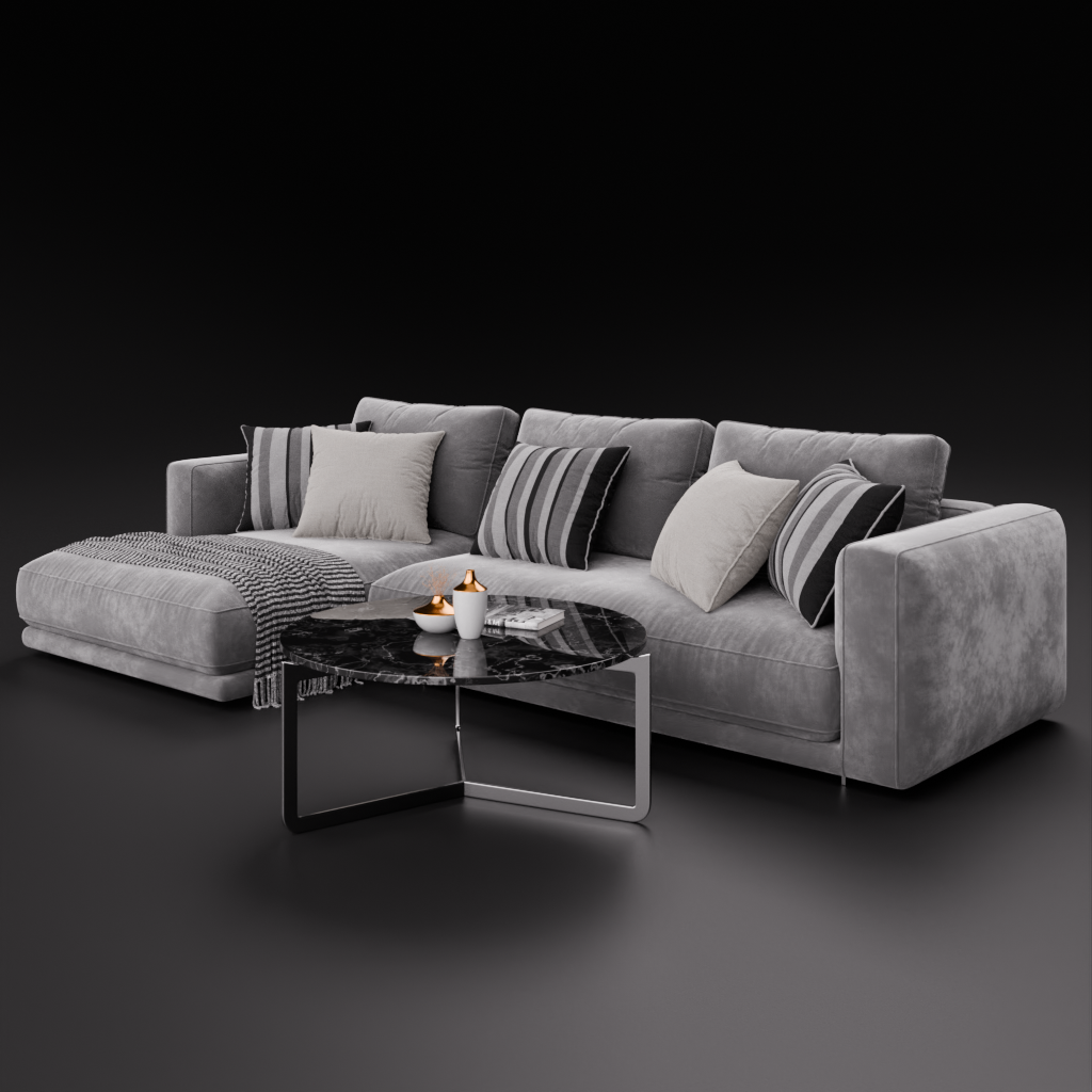 Sofa Moss | Sofas models | BlenderKit