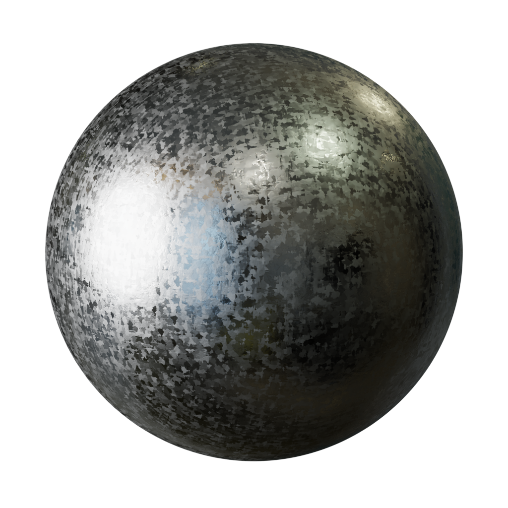 Galvanized Metal Procedural | FREE metal materials | BlenderKit