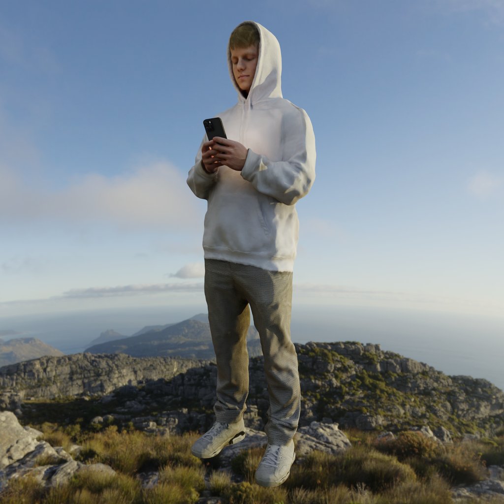 Andrew | FREE Men models | BlenderKit